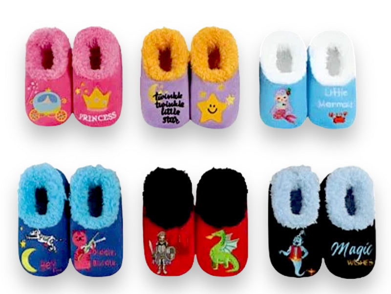 Slumbies® Cosy Toddler Slippers ~ Princess – Jenoa NZ