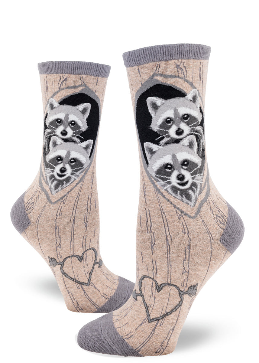 Raccoons’ Den - Ladies Crew by Modsocks – Jenoa NZ